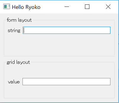 Go言語でQtのQGroupBoxを使ってみる - saitodev.co