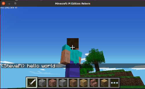 Minecraft: Pi Edition: Rebornでmcpiライブラリを試す - saitodev.co